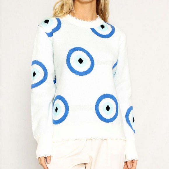 Miss Sparkling | Sweaters | Evil Eye Sweater | Poshmark